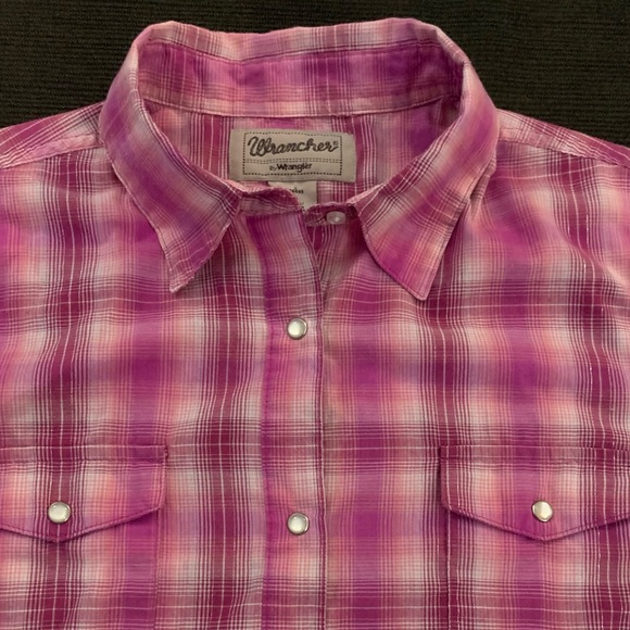 Wrangler | Tops | Wrangler Ls Rancher Western Styled Shirt | Poshmark